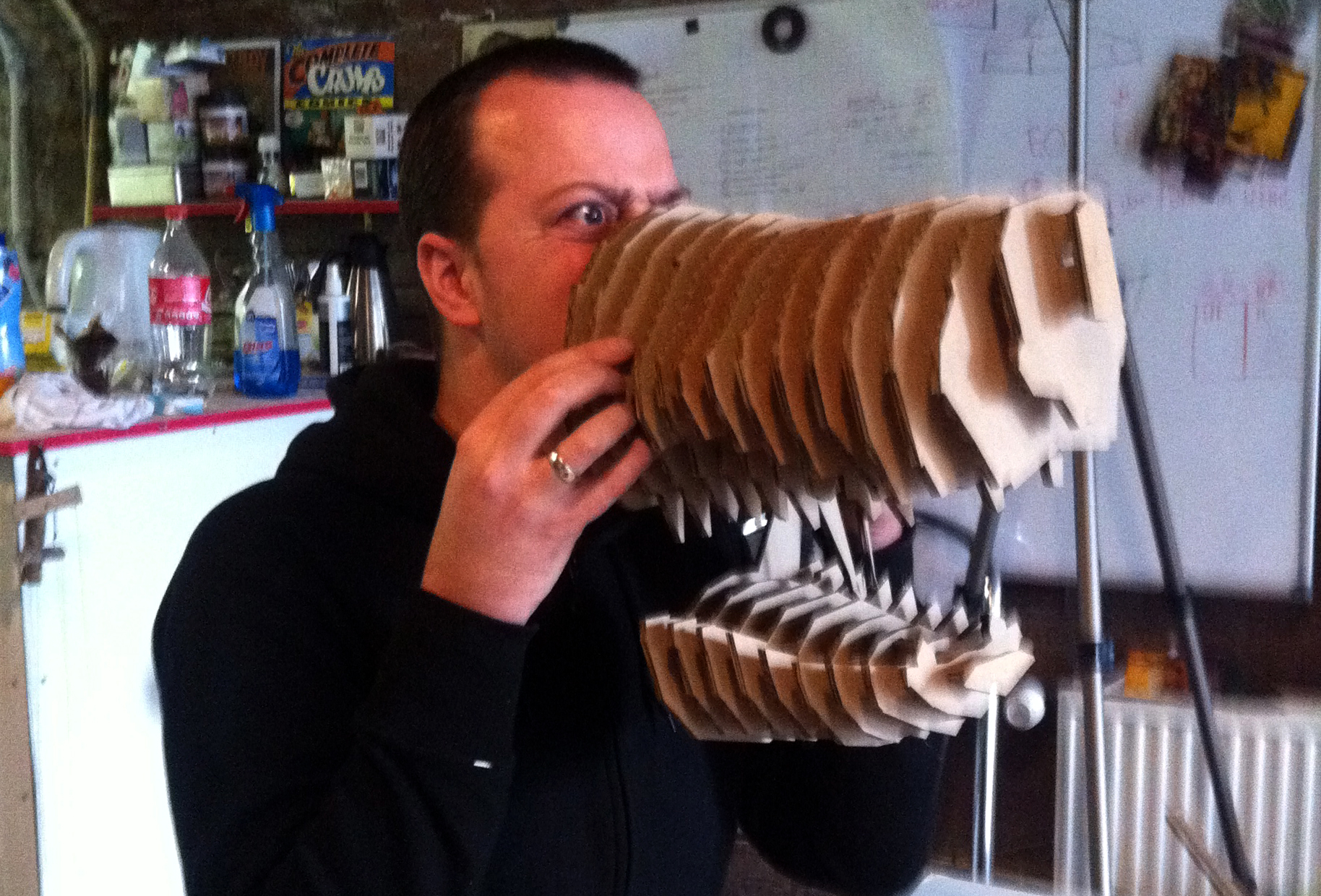 3D Model to 3D Cardboard with the lasercutter – The Arts Board of Cardboard